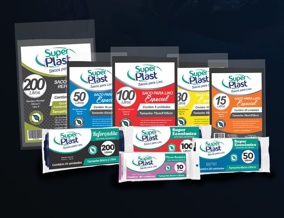 Saco de Lixo - Super Plast Saga
